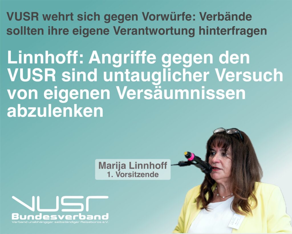 VUSR wehrt sich gegen Vorwürfe: Verbände sollten ihre eigene Verantwortung hinterfragen ...